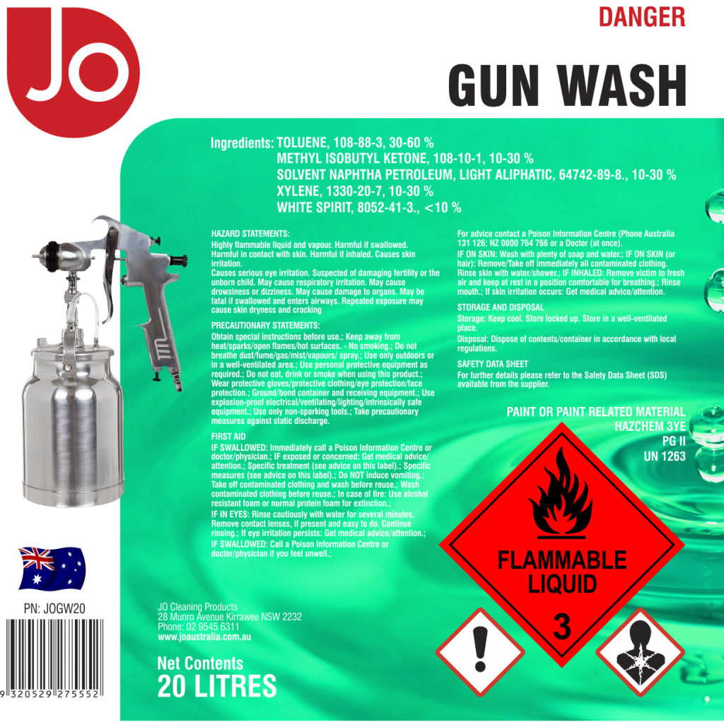JO_GunWash_Label | Jo Australia